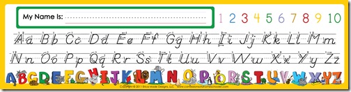 Alphabet Desk Mate Confessions Of A Homeschooler