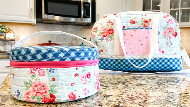 Weekend Retro Train Case // Sewing Tutorial! - Confessions of a ...