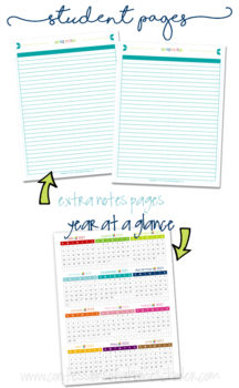 2021-2022 Student Planner - Confessions of a Homeschooler