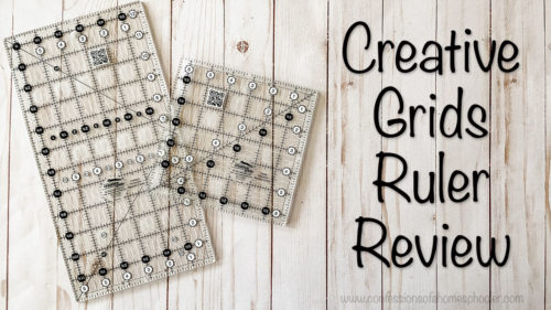Creative Grids Ruler Review - Confessions of a Homeschooler