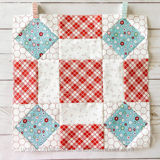 2021 Sew With Me - Rolling Stone - Block #3 - Confessions of a Homeschooler