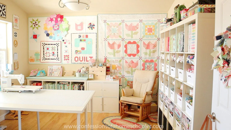 2022 Updated Sewing Room Tour! - Confessions of a Homeschooler