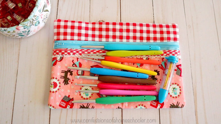 EASY Back-to-School Pencil Pouch / Tutorial! - Confessions of a ...