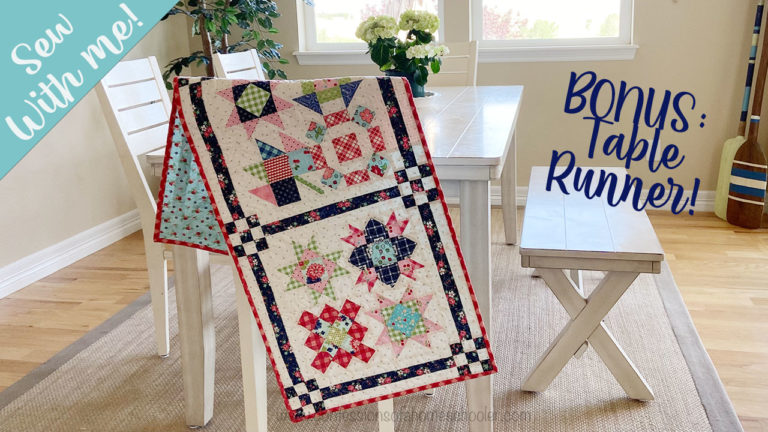 2021-2022 Sew With Me Quilt Pattern + Bonus Projects! - Confessions of ...