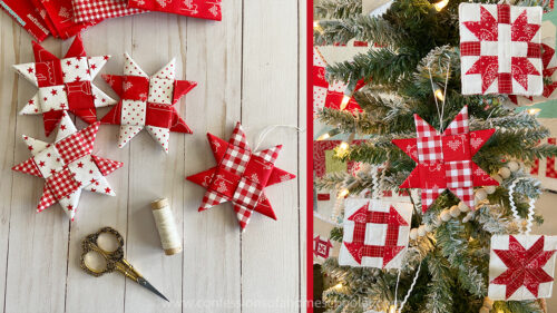 No Sew Fabric Star Tutorial! - Confessions of a Homeschooler