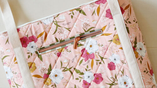 Tulip Tote Quilted Tote Bag Pattern and Tutorial! - Confessions of a ...