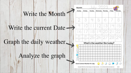 2023-2024 Preschool Daily Learning Notebook - Confessions of a Homeschooler