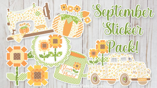 September Pillow of the Month and Stickers! - Confessions of a Homeschooler