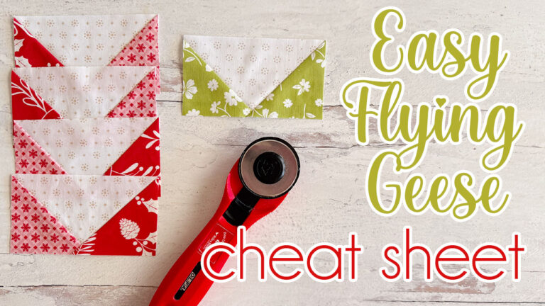 A Beginner-Friendly Guide to Making Flying Geese Units: Two Techniques ...